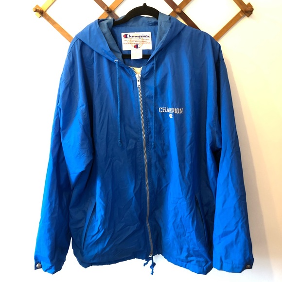 Champion | Jackets & Coats | Vintage Champion Zip Up Wind Breaker ...